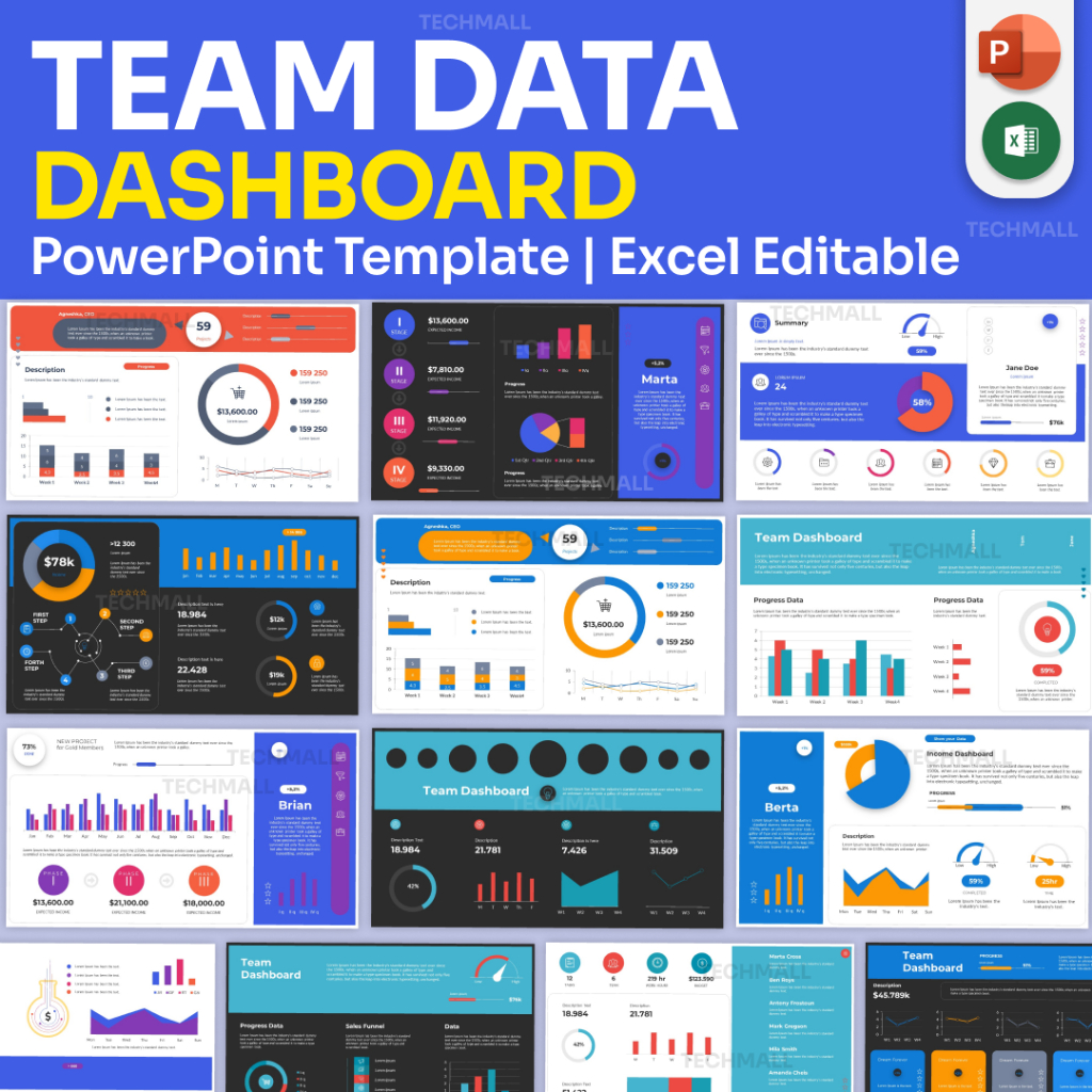 Team Interactive Dashboards Dynamic Powerpoint Presentation Versatile ...