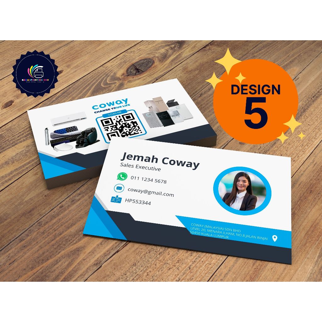 NAME CARD COWAY PROMOSI 5 KOTAK RM50 SAHAJA - SILA BACA DESCRIPTION ...