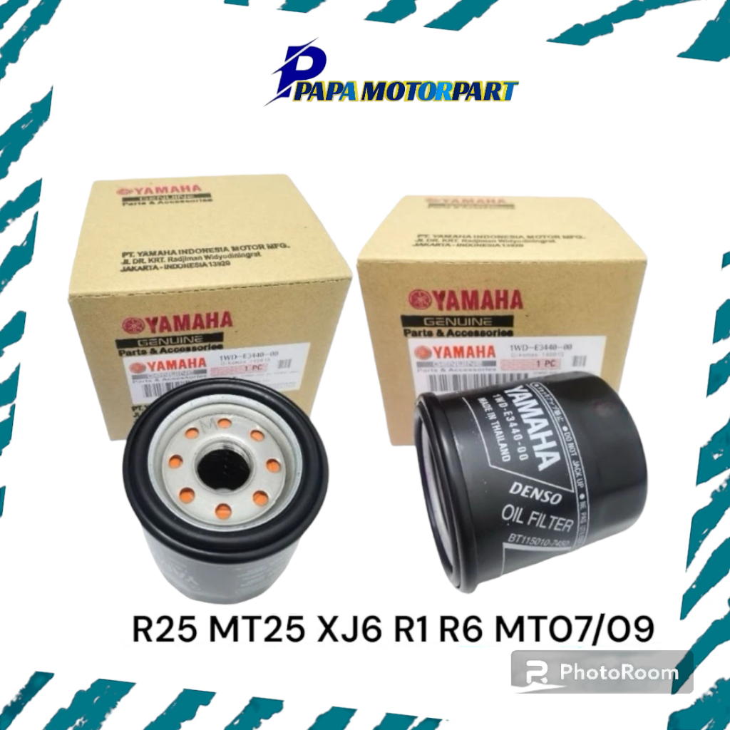 YAMAHA INDONESIA R25 MT25 XJ6 R1 R6 MT07 MT09 OIL FILTER ASSY 1WD-E3440 ...