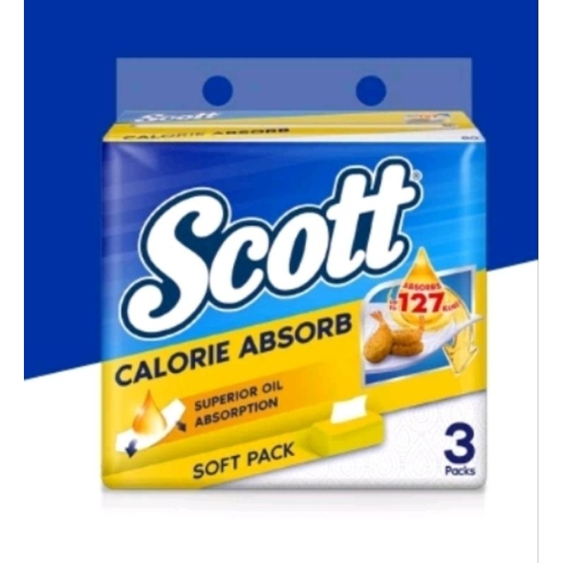 Scott Calorie Light 80s x 3 packs kitchen towels | Shopee Malaysia