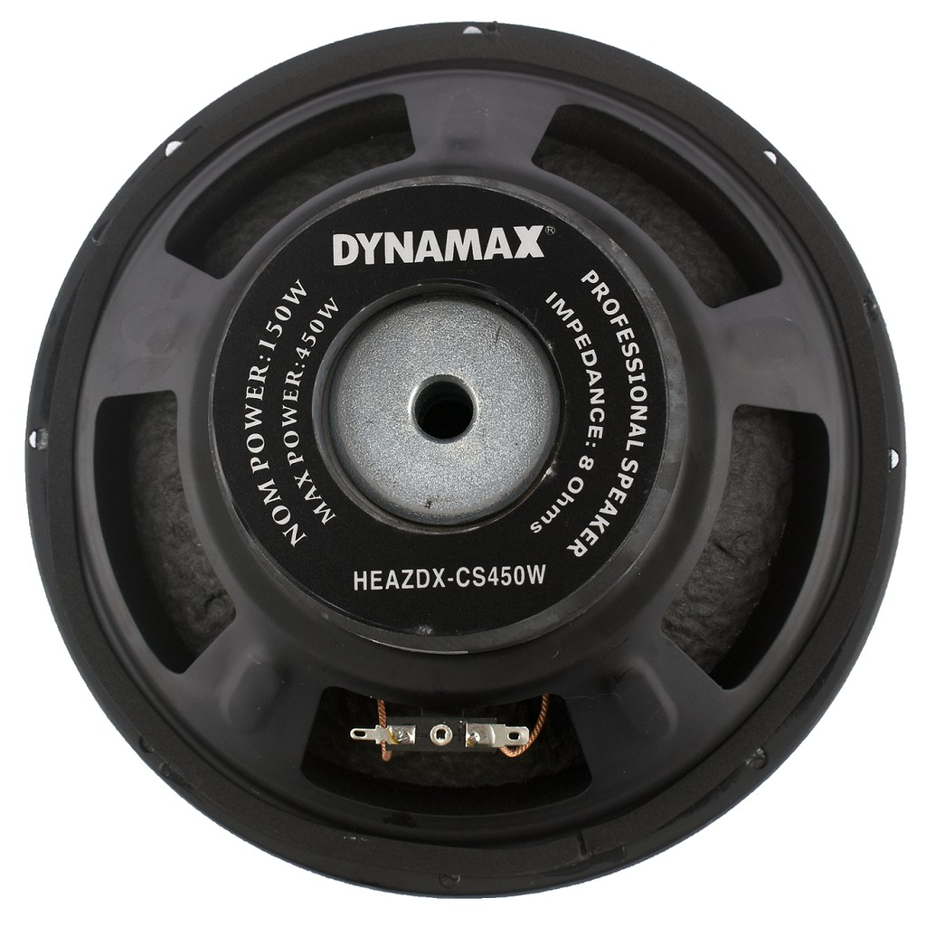 DYNAMAX 10" Double Magnet 450W(Max) 8 Ohm Replacement Woofer For Karaoke Speaker HEAZDX-CS450W ...