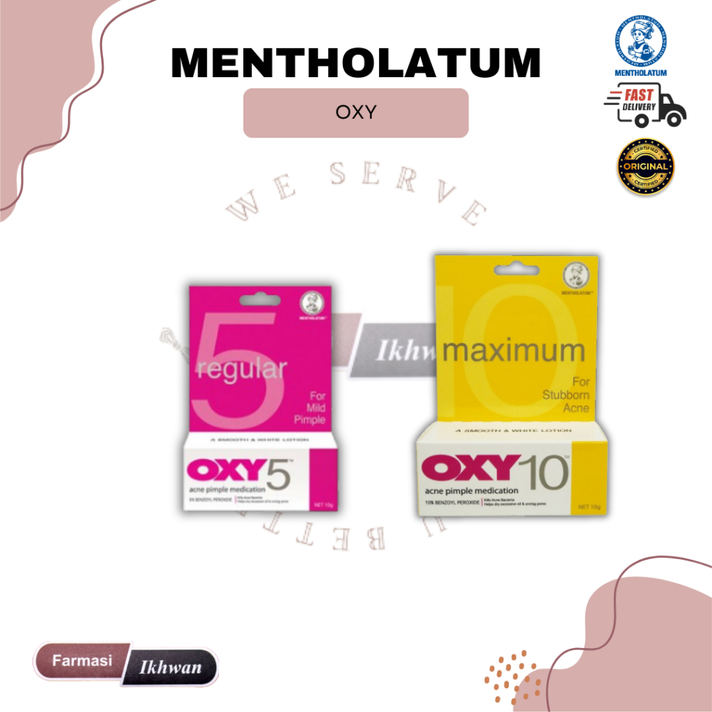 Mentholatum Oxy 5/10 Gel 10g/25g | Shopee Malaysia