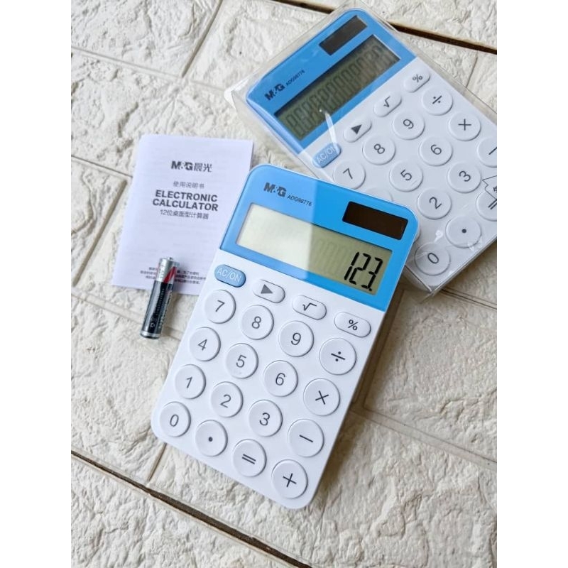 M&G Electronic Calculator 12's Digit ( Model ADG98776 )/KALKULATOR ...