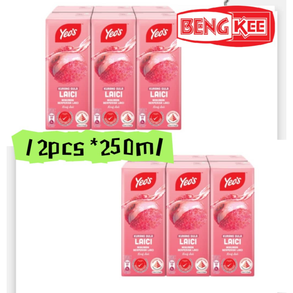 Beng kee yeos laci air kotak 250ml*12pcs | Shopee Malaysia