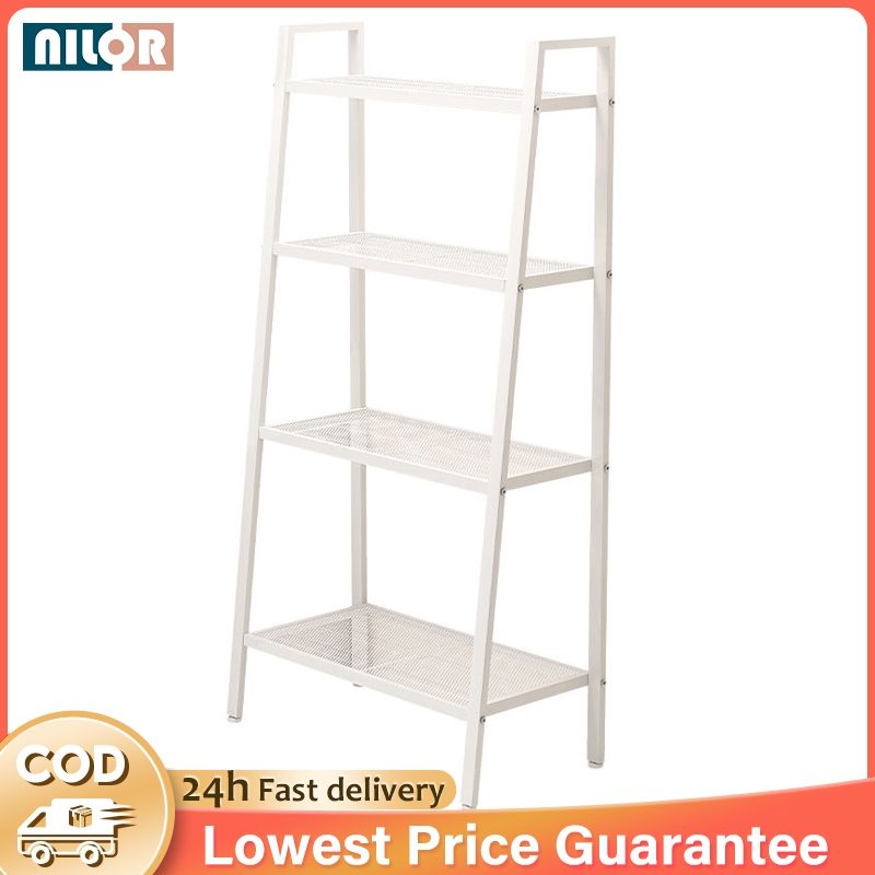 4 Tier Multipurpose Shelf Shelves Lerberg Storage Rack Rak Besi Metal ...
