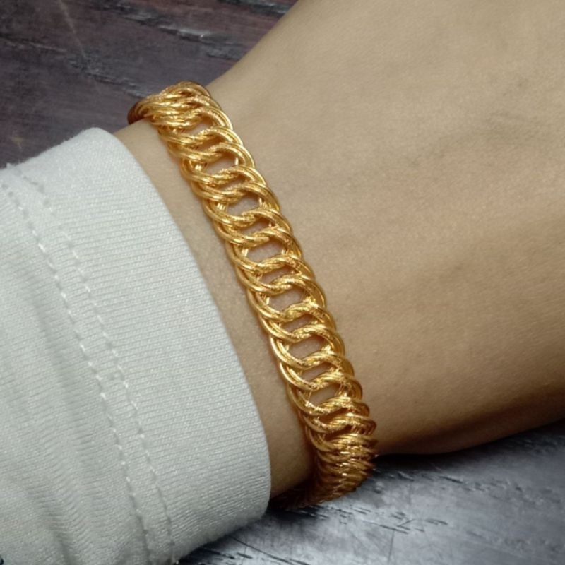 Rantai Tangan Emas Coco King Kait & Coco Lipan (EMAS916 💯 TULEN ...