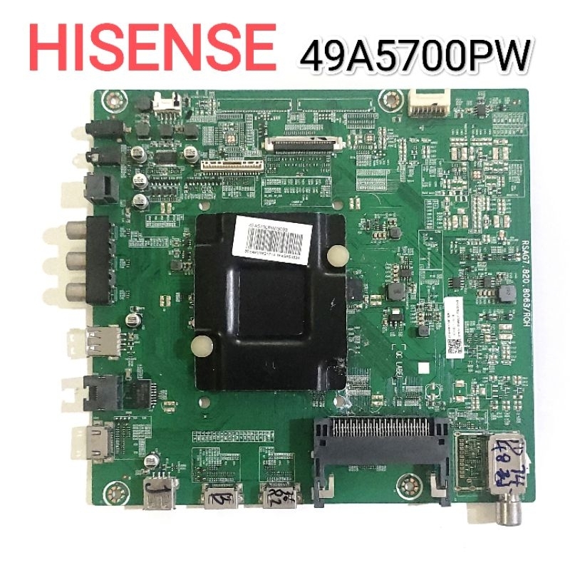 HISENSE 49A5700PW MAIN BOARD POWER BOARD LVDS SPEAKER BUTTON | Shopee ...