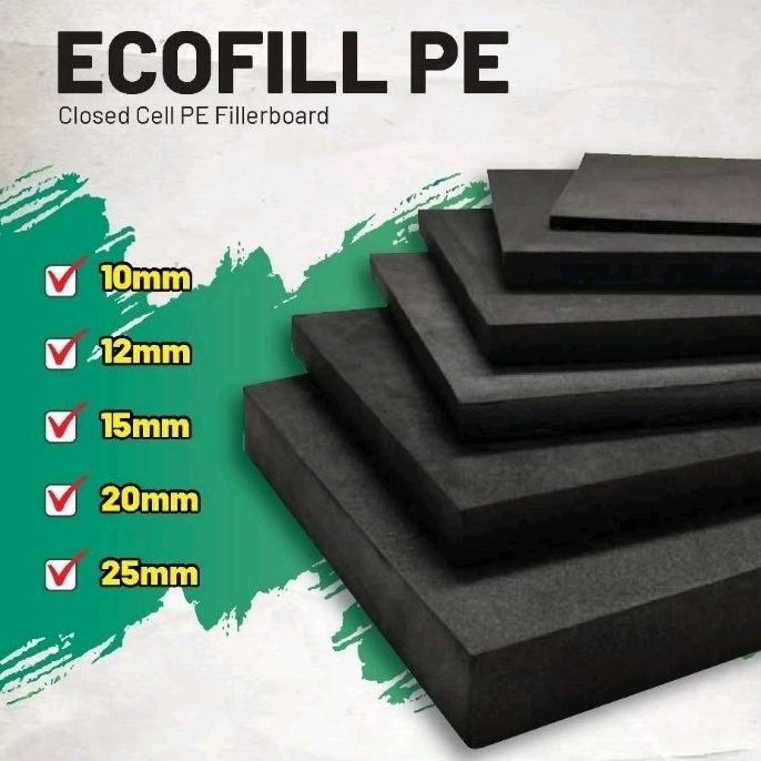 ECOFILL PE FILLERBOARD (2M X 1M) CLOSED-CELL POLYETHYLENE COMPRESSİBLE ...