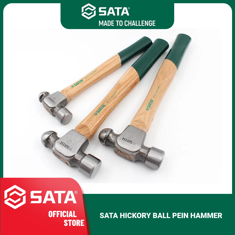 SATA HICKORY BALL PEIN HAMMER / HEAVY DUTY HAMMER / SATA 92311 0.5LBS ...