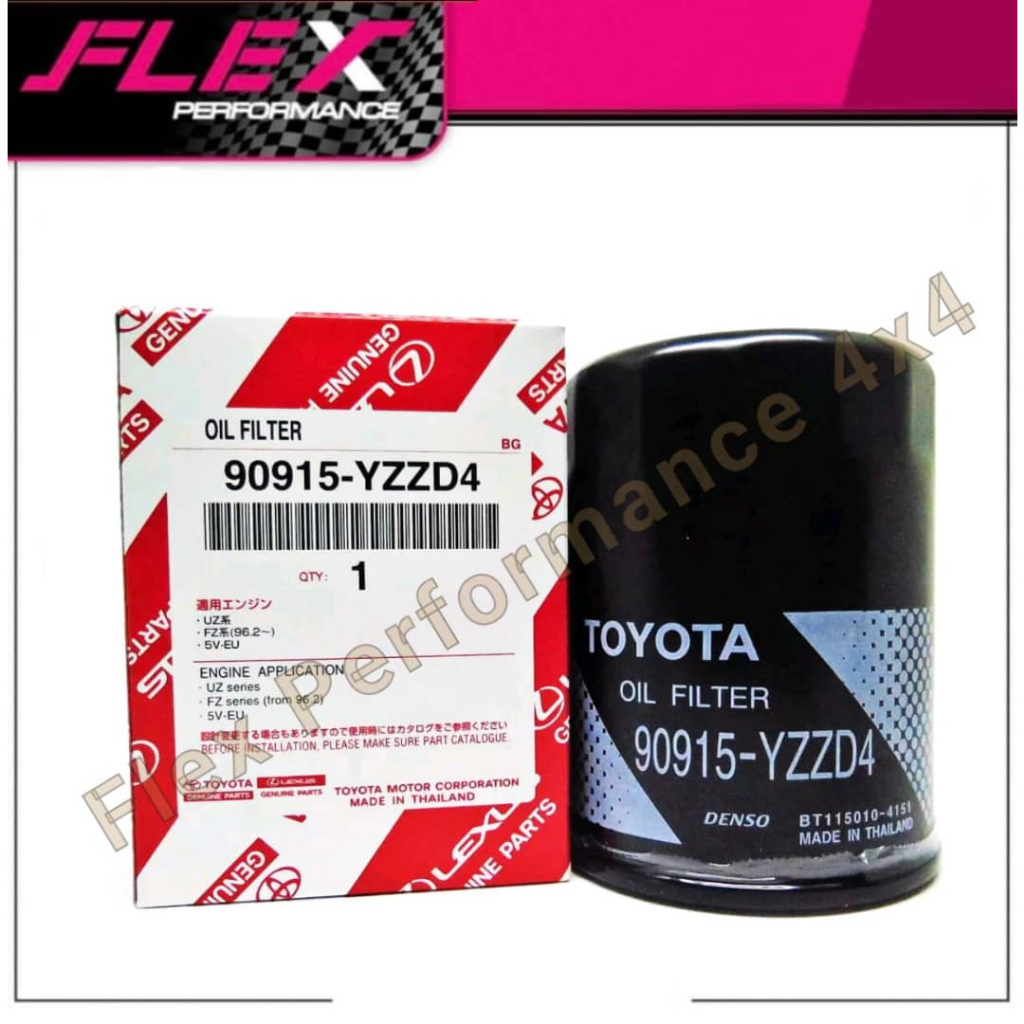 TOYOTA 90915 YZZD4 HILUX VIGO KUN25 REVO ROGUE GUN125 INNOVA FORTUNER ...