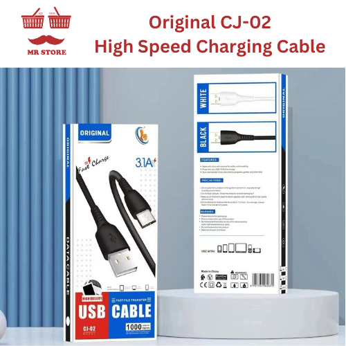 Original CJ-02 Micro IOS Type-C High Speed 3.1A Data Transmission Fast ...