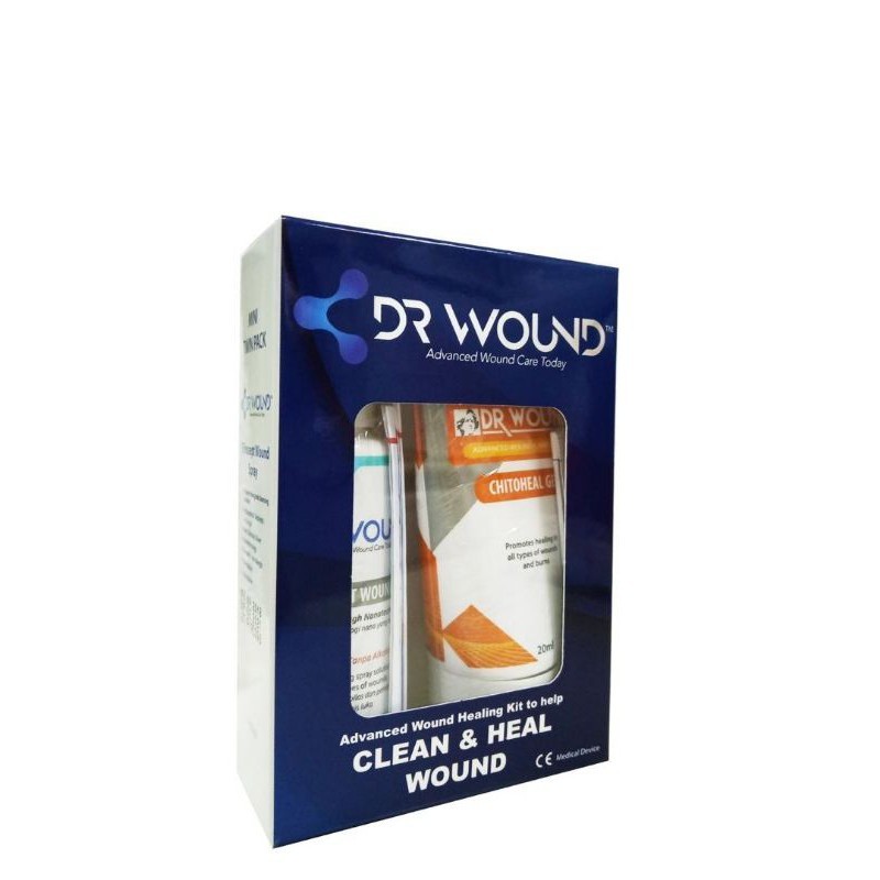 DR WOUND Mini Twin Pack Advanced Wound Dressing (50ml + 20ml) | Shopee ...