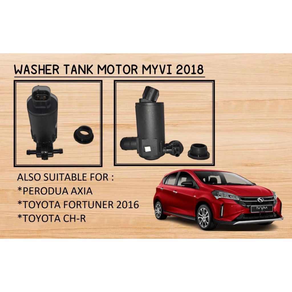 P/MYVI 2018,AXIA,TGN40,FORTUNER 16,CHR WASHER SPRAY MOTOR | Shopee Malaysia