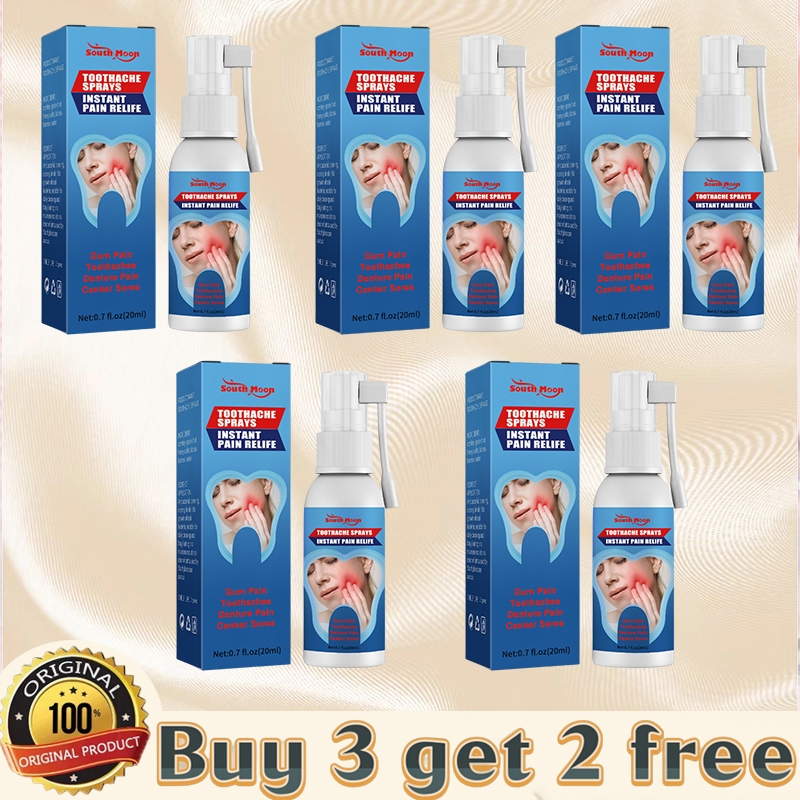 Ready stock toothache pain relief spray gingival herbal antibacterial ...