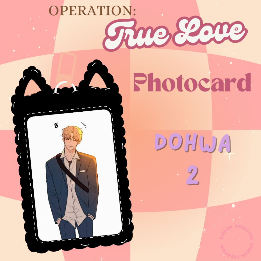 Webtoon : Operation True Love ID Photo Passport Set Photocard Eun-Hyuk ...