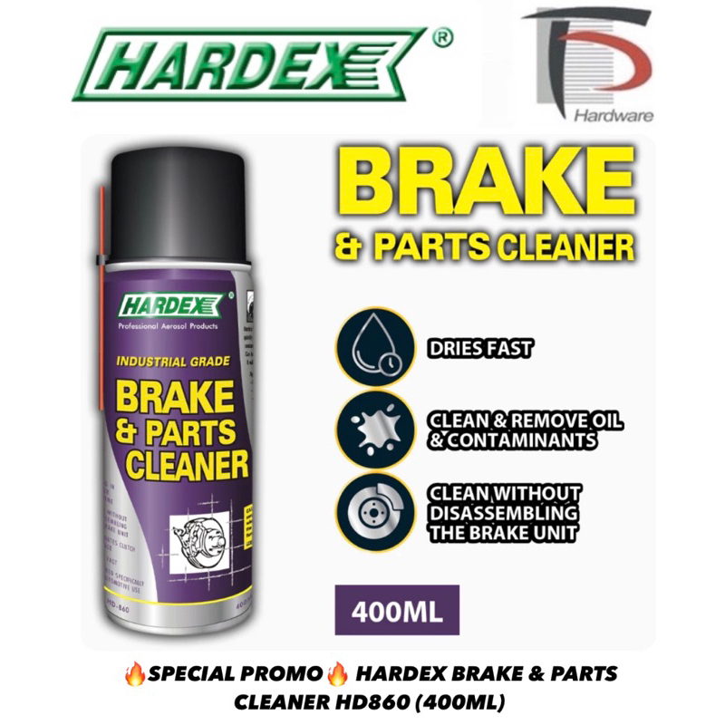🔥SPECIAL PROMO🔥 HARDEX BRAKE & PARTS CLEANER HD860 (400ML) | Shopee ...