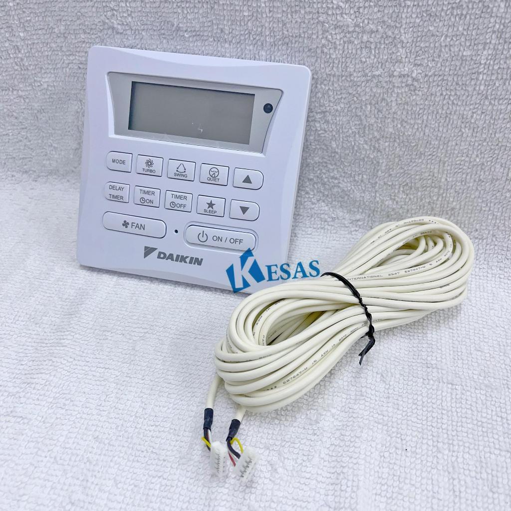 DAIKIN HANDSET WIRED CONTROLLER SML8 WITH 10M R04084132020 WIRE -HARNESS 4W 10M SLM | Shopee ...