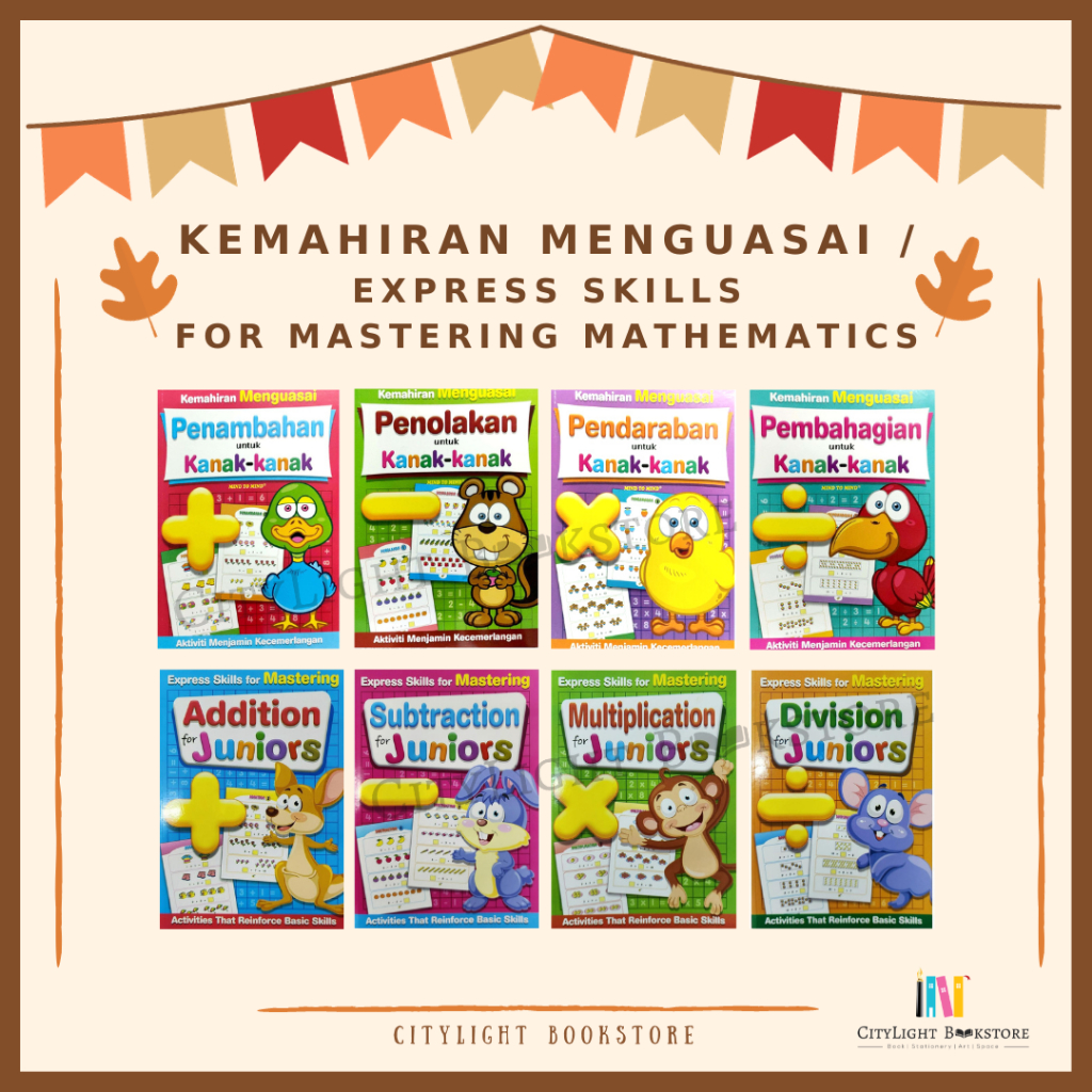 [CITYLIGHT] Prasekolah: Kemahiran Menguasai Matematik / Express Skills ...