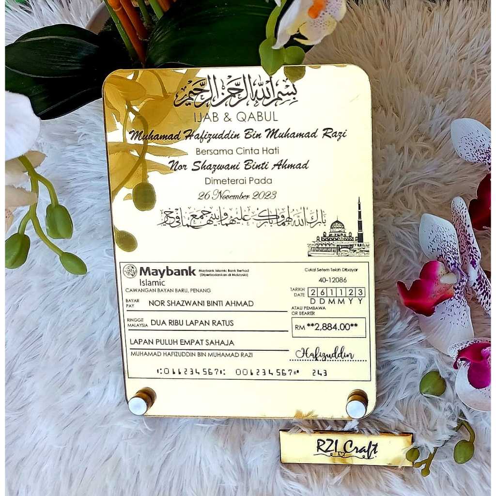 Frame mas kahwin, frame hantaran, frame ijab qabul, frame nikah, frame ...