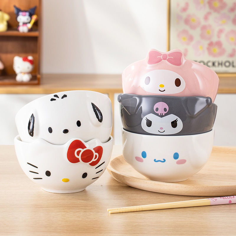 Sanrio Hello Kitty Bowl Kuromi Bowl 5 Inch | Shopee Malaysia