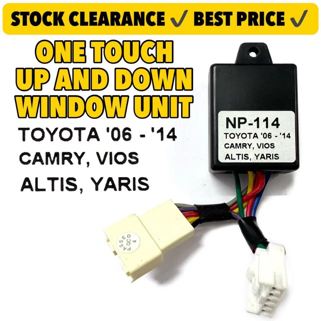 Toyota Altis Vios Yaris Camry 2006-2014 Auto Up Down Power Window ...