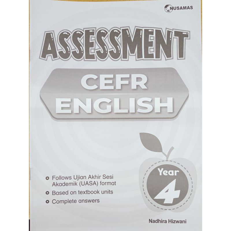 ASSESSMENT CEFR ENGLISH YEAR 4 | Shopee Malaysia