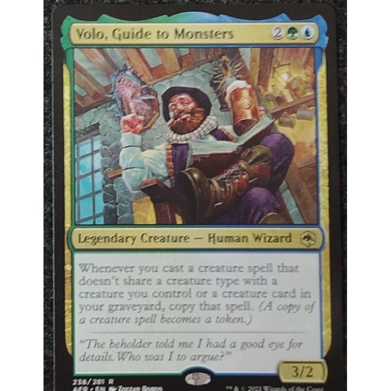 Magic The Gathering : Volo, Guide to Monsters Rare D&D Adventure in the Forgotten Realms ...