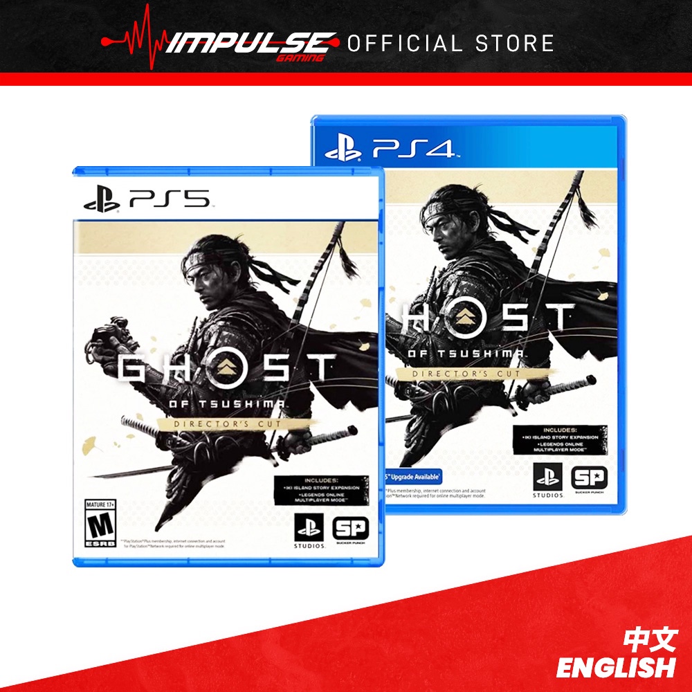 PS4/PS5 Ghost of Tsushima Director's Cut Chi/Eng Version | Shopee Malaysia