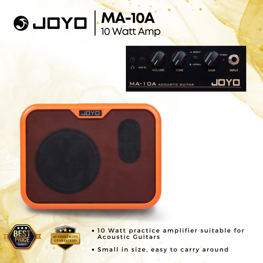 JOYO 10watt Portable Acoustic Amplifier ( MA-10A / MA10 / MA 10A ...