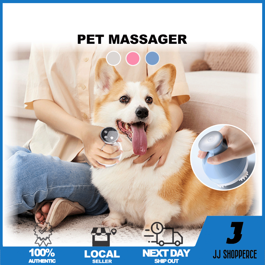 [MY] Pet Massager/ Dog Cat Pet Electric Portable Massage/ 4D Electric ...