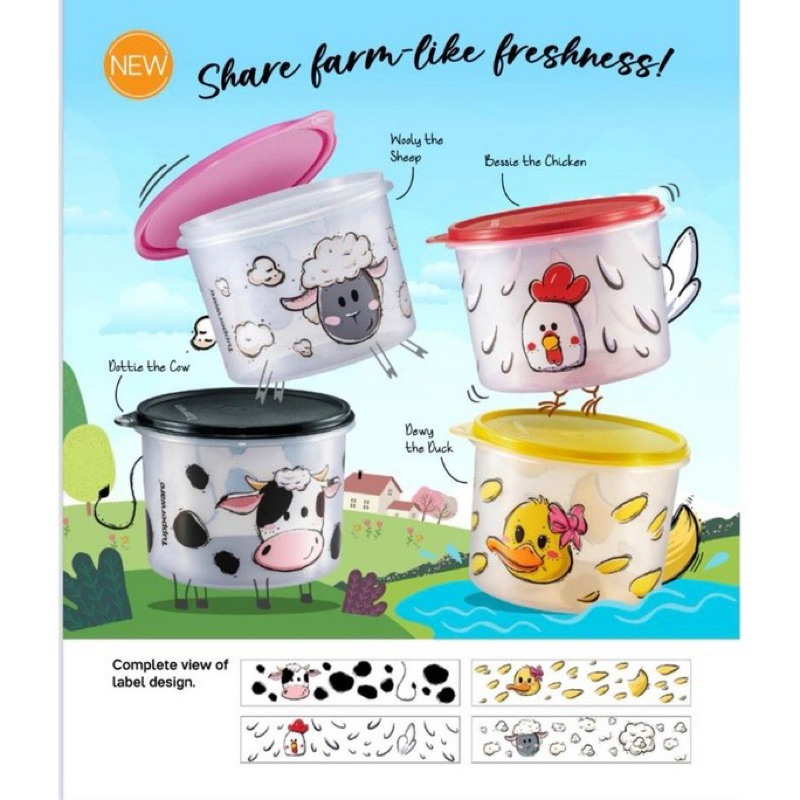 TUPPERWARE Fab Farm Container | Shopee Malaysia