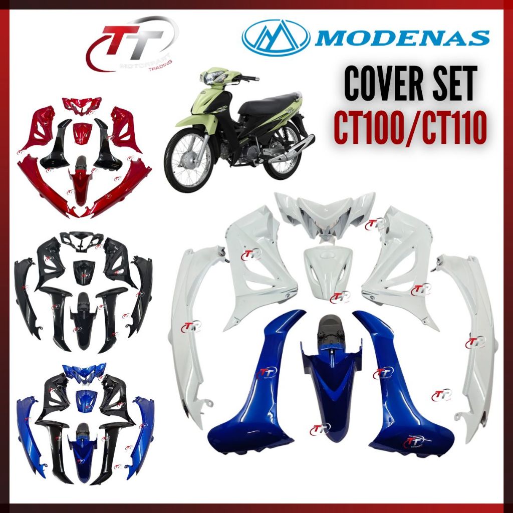 modenas CT100 CT 100 CT110 CT 110 Coverset Kaverset BODY COVER SET ...