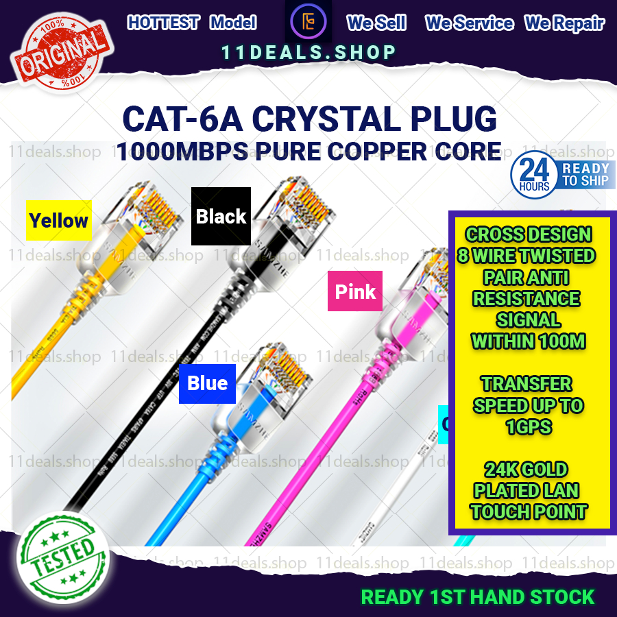 Premium SAMZHE LAN CAT 6 Cat 6A Cat 7 Cat 8 High Speed Performance Thin ...
