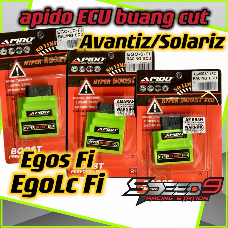 Ecu racing apido avantiz solariz egos fi egoLc fi ego Lc fi no cut off ...