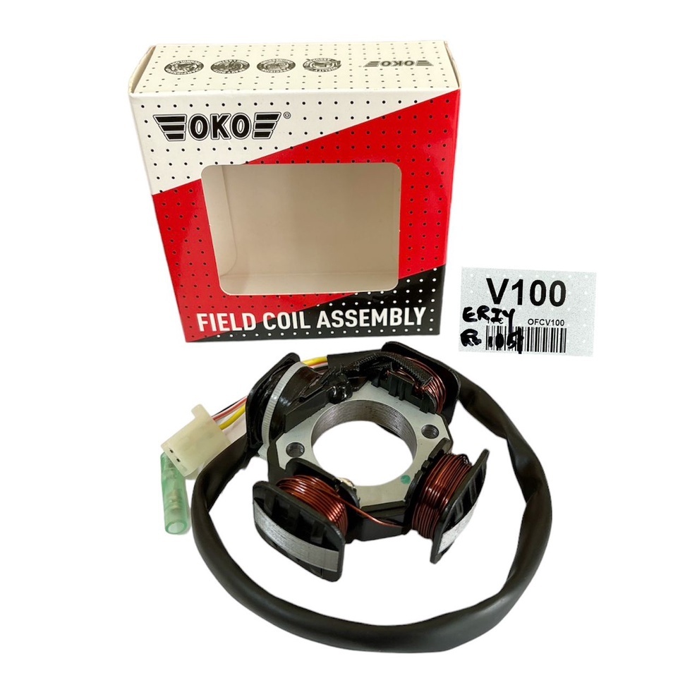OKO Brand Suzuki V100 V 100 V-100 Fuel Coil Stator Starter Assy ...