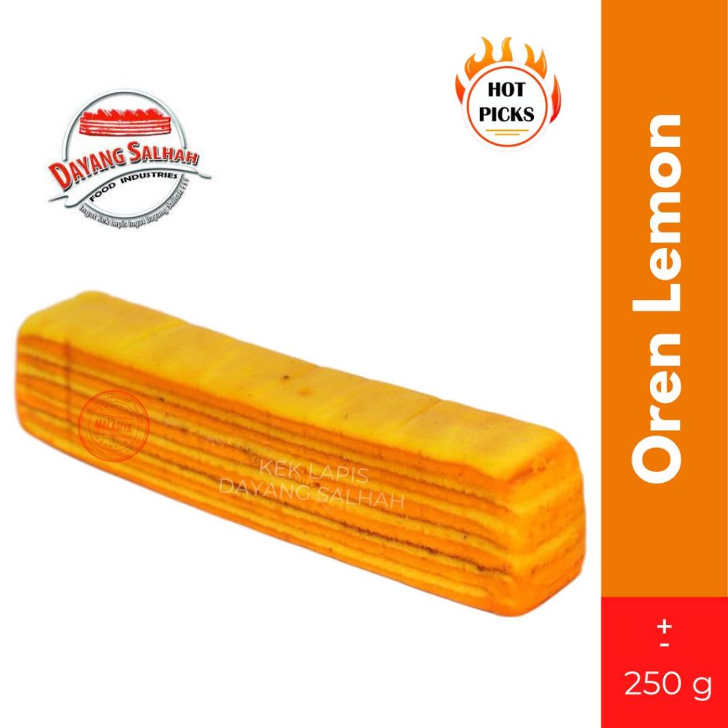 Semenanjung Dayang Salhah Kek Lapis - Oren Lemon (Blended with ...