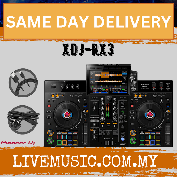 Pioneer DJ XDJ-RX3 2-channel Performance All-In-One DJ System With ...