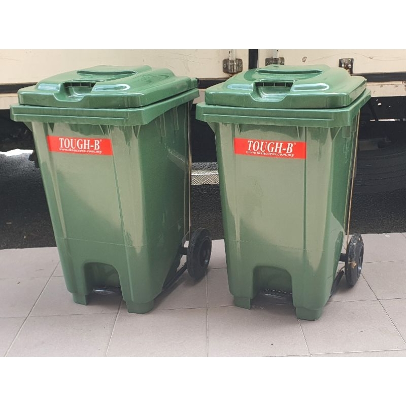 Step On Bin 80 Litre Green / Restaurant Hygiene Bin / Pedal Bin 80L ...