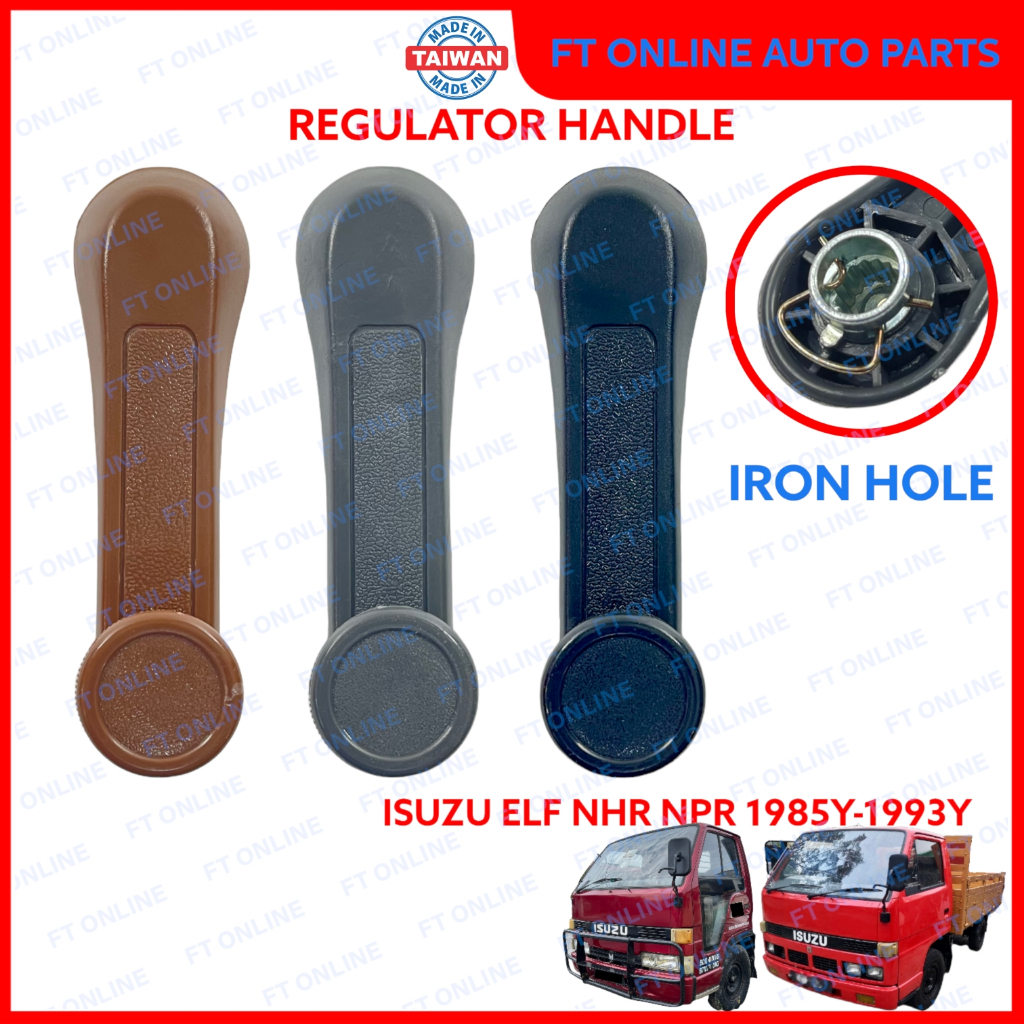 ISUZU ELF 1985-1993 NHR NPR NKR DOOR REGULATOR HANDLE WINDOW CLIP ...