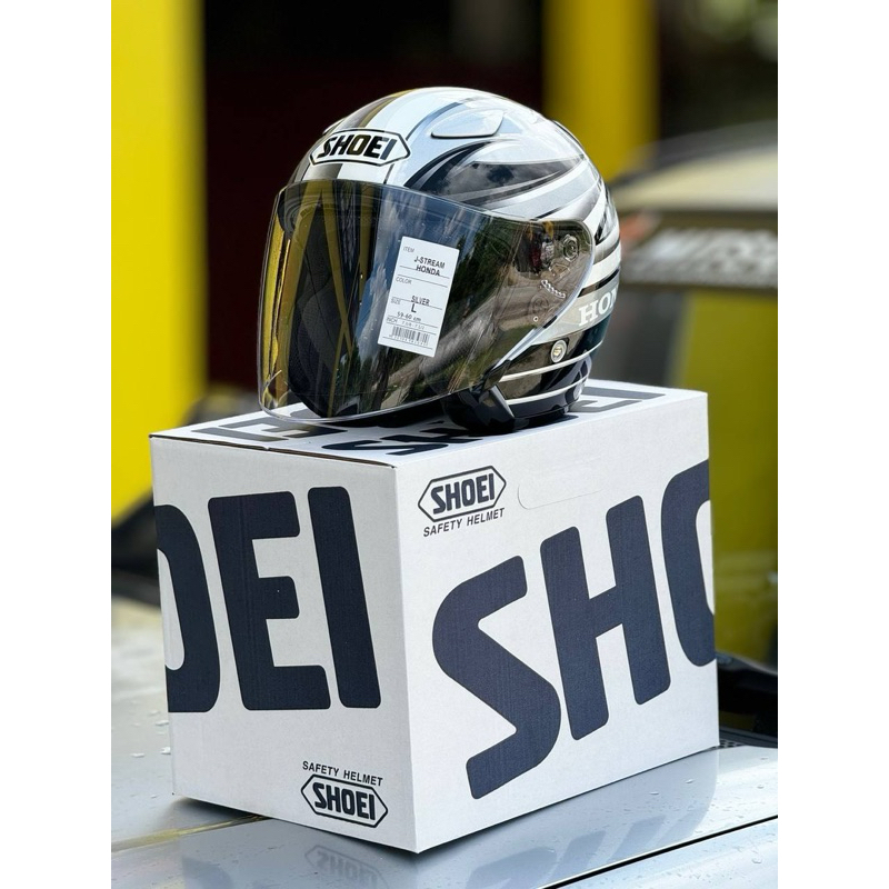 HELMET SHOEI JSTREAM HONDA GREY | Shopee Malaysia
