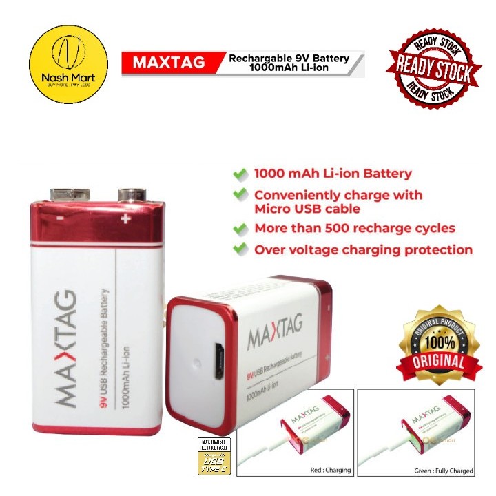 ORIGINAL MaxTag Battery Touch n Go for SmartTag Toll | Shopee Malaysia