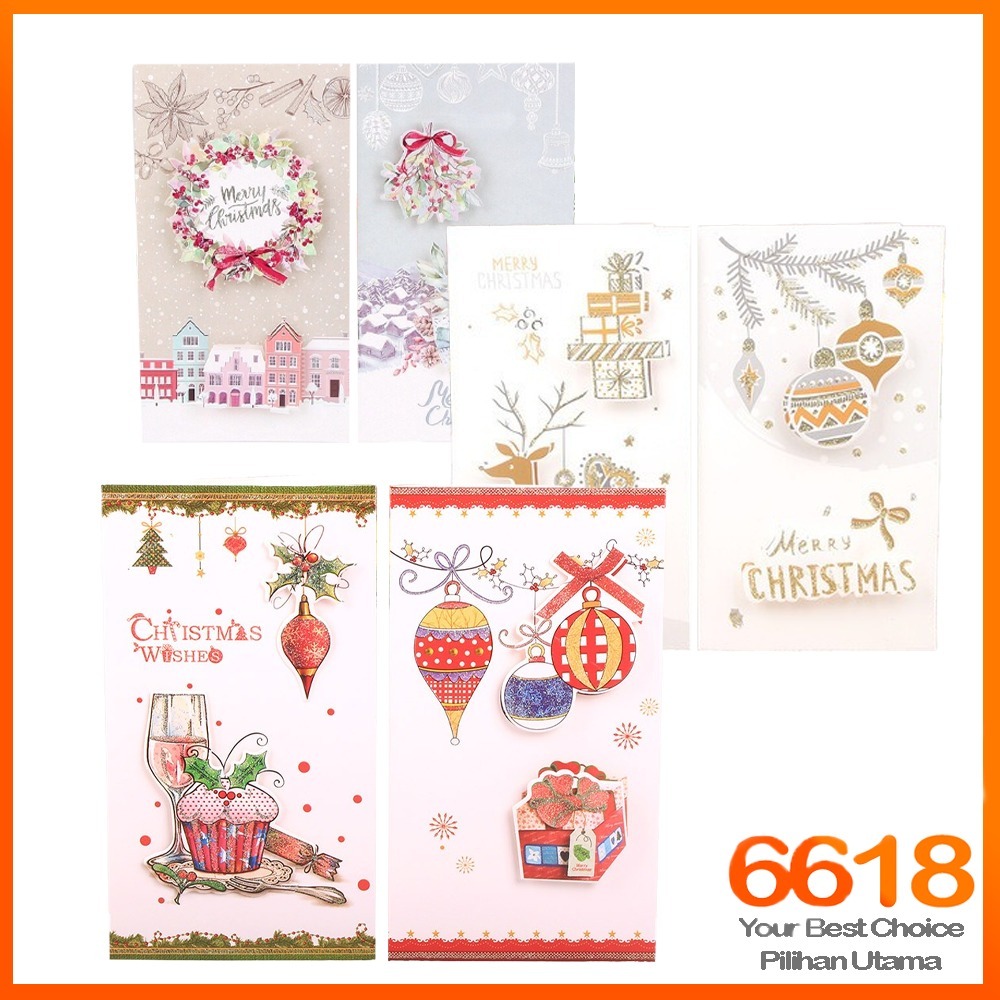 Gift Kad Ucapan Comel Krismas Kad Ucapan Merry Christmas Kad Ucapan ...