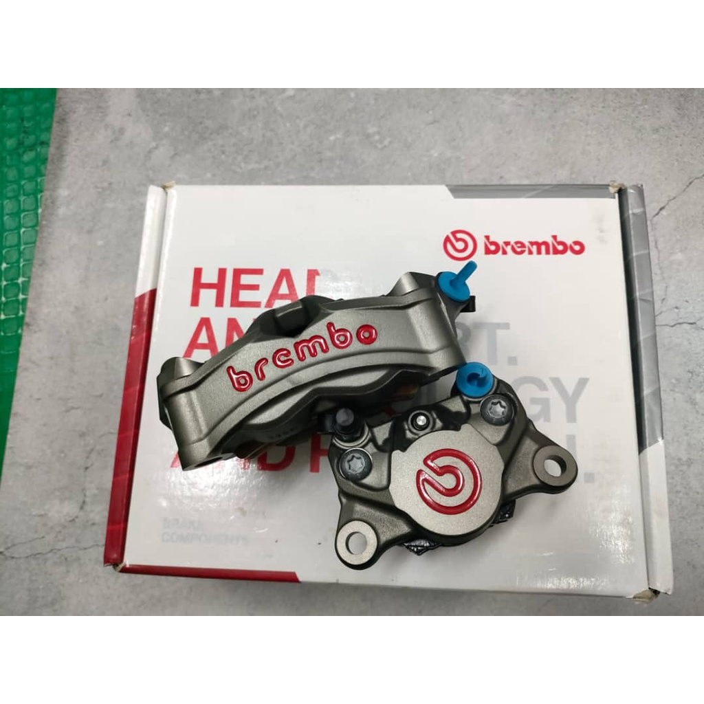 Y15 Y16 Y15ZR ORIGINAL BREMBO STYLEMA SLIVER 4POT CALIPER FRONT REAR ...