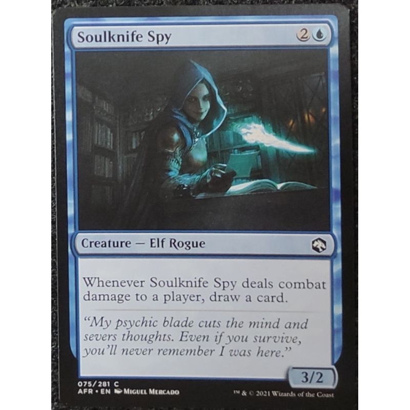 Magic The Gathering : Soulknife Spy Common D&D Adventure in the ...