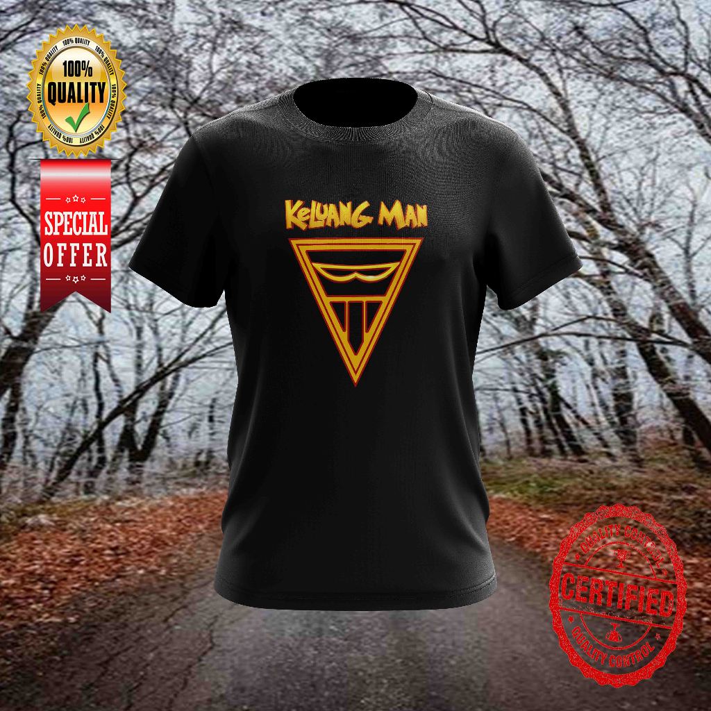 KELUANG MAN KELUANGMAN KLUANGMAN LOGO KUNING 3 SEGI DESIGN 2 TSHIRT ...