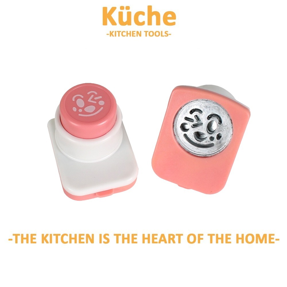 KUCHE Seaweed Emoji Cutter Bento Sushi Rice Ball DIY Kids Children Nori ...