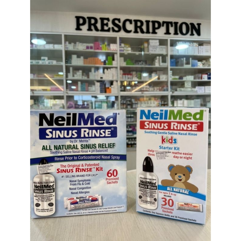 NEILMED SINUS RINSE STARTER KIT (ADULT & KIDS) | Shopee Malaysia