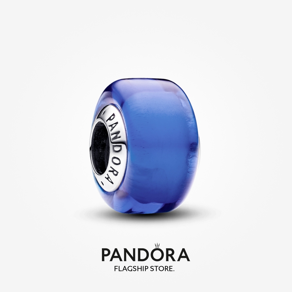 Pandora Blue Mini Murano Glass Charm | Shopee Malaysia