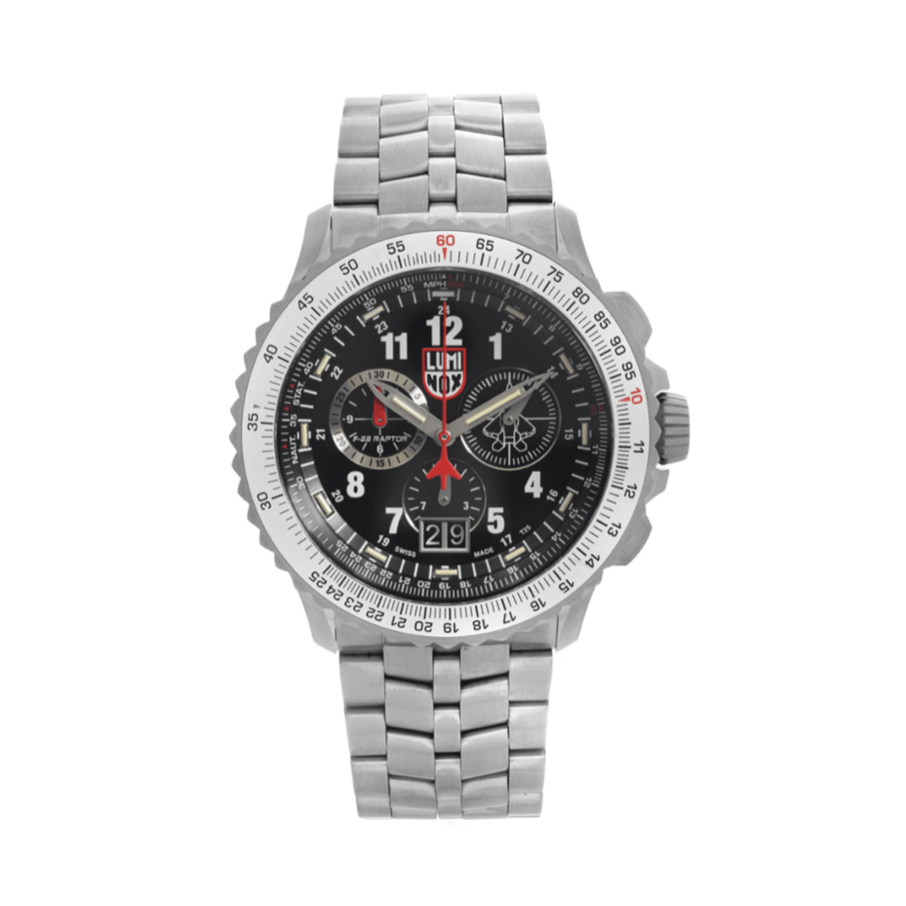 Luminox F-22 Raptor™ Chronograph Quartz 44mm 9241.M | Shopee Malaysia