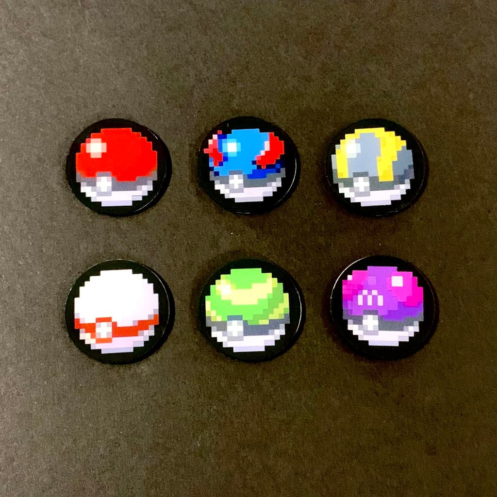 Pokemon TCG Ability Markers (6 pcs) | Accessories | Pokeball/Great Ball ...
